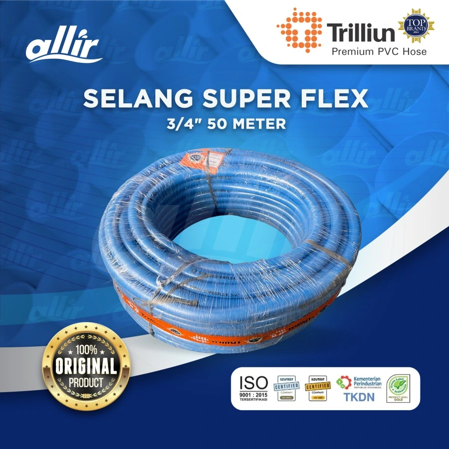 Selang Trilliun Super Flex 3/4″ 50 Meter | Fleksibel & Tahan Lama ...